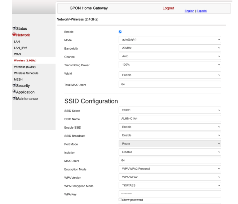 Setting up a router and changing your password - Fibrus