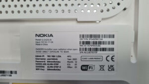 Setting up a router and changing your password - Fibrus